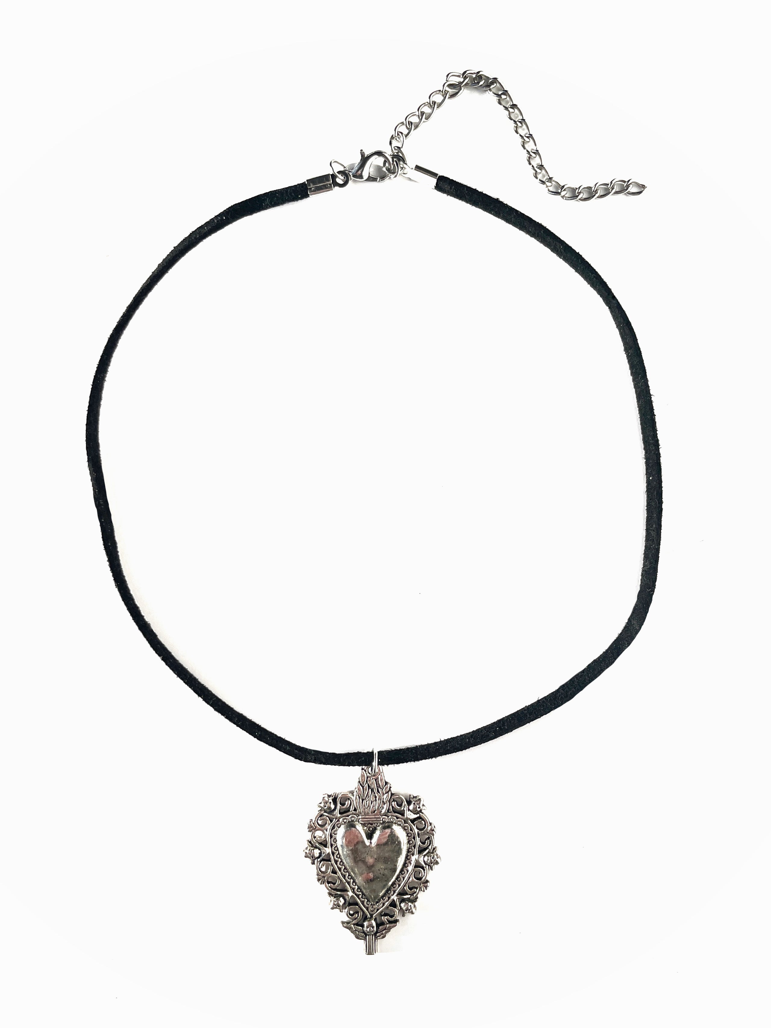 The Sacred Heart necklace | Steph Marie Art